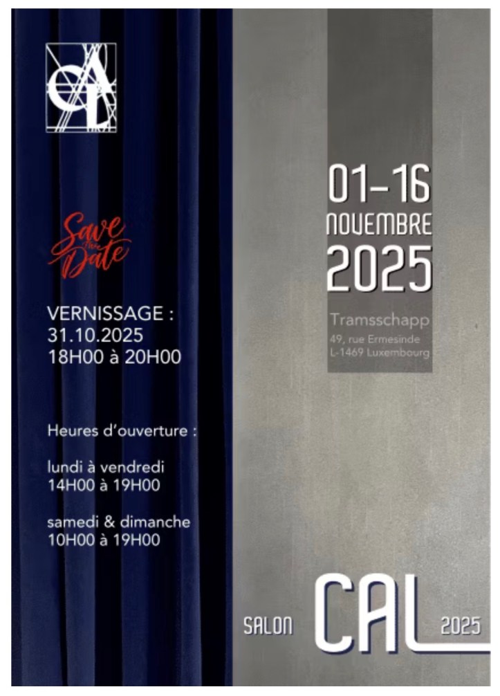 🎨 Vernissage du Salon du CAL Cercle Artistique de Luxembourg 2025 – L ...